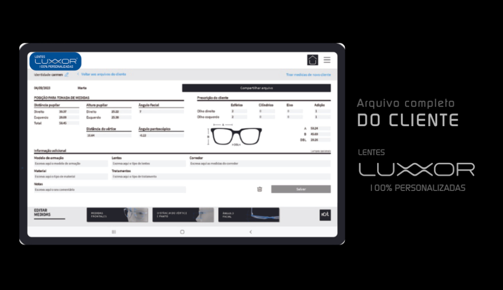 APP de Medidas Luxxor: Tecnologia, segurança e praticidade para a venda ...